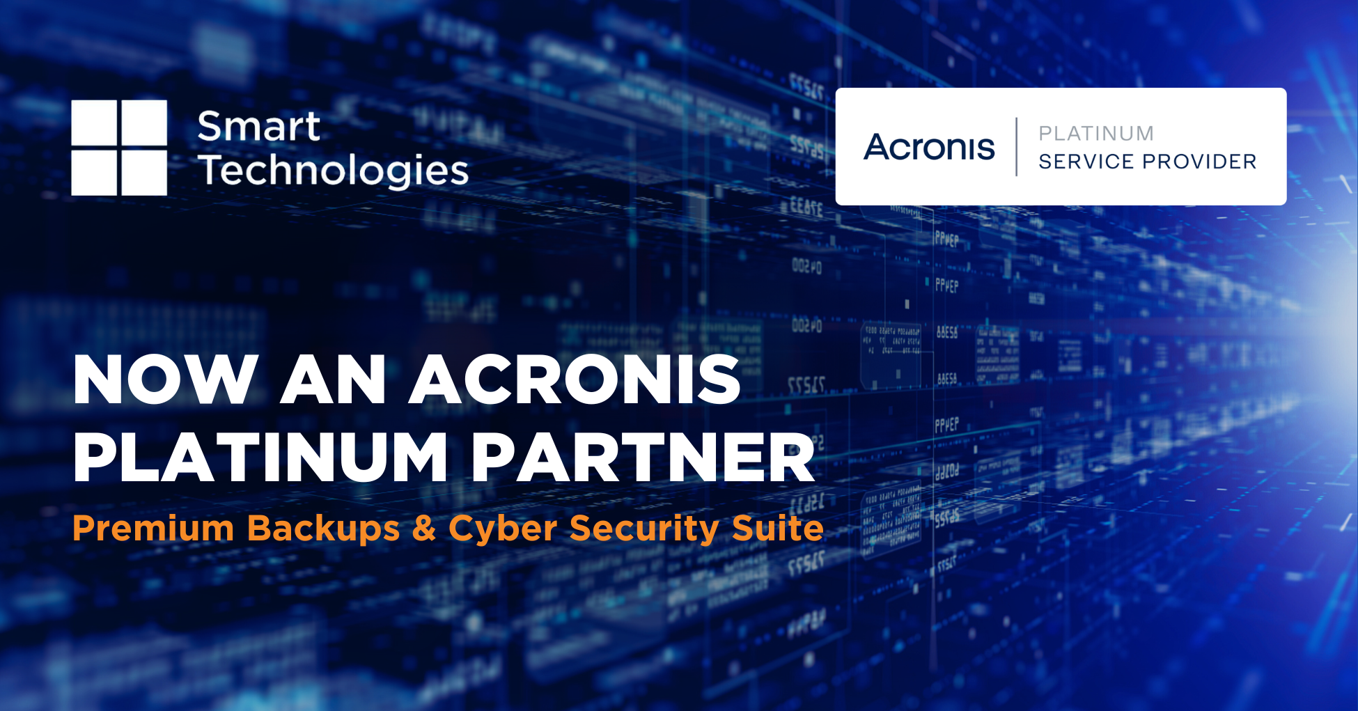 Smart Technologies Limited achieves of Acronis Platinum Partner status